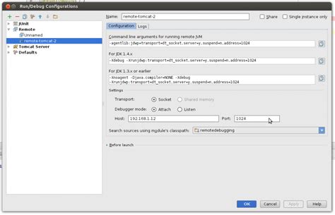 how to remotely debug application running on tomcat from within