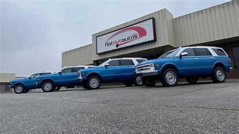 One Person Bought All Four Of These Tahoe Based K5 Blazer Conversions