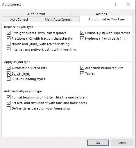 how to remove automatic horizontal lines in microsoft word simul docs