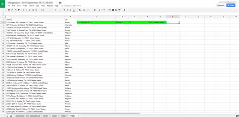 split splitting addresses into columns in excel stack overflow