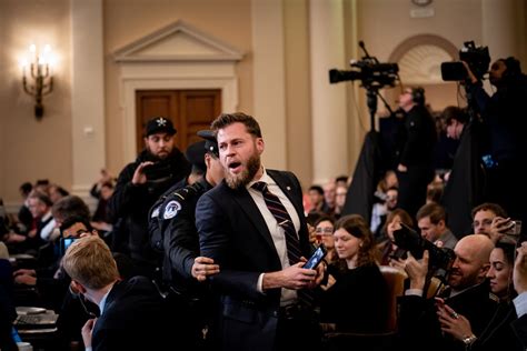 Infowars Host Disrupts House Impeachment Hearing The New York Times