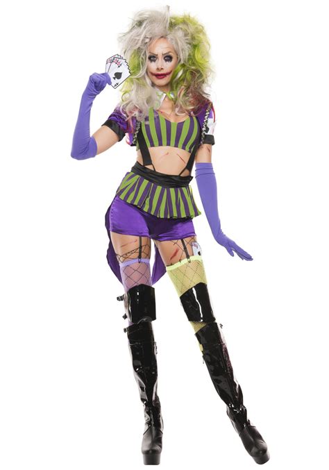 Sexy Mad Villain Womens Costume