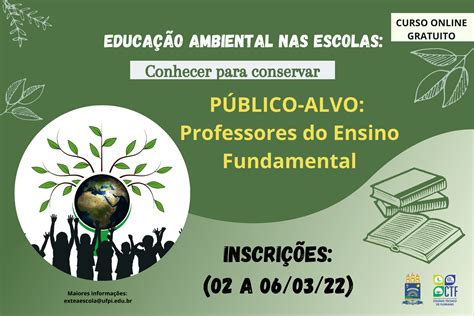 Projeto De Extensão “educação Ambiental Nas Escolas Conhecer Para