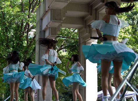 このアングルがまじで神！超絶可愛い6人組美少女アイドルユニットのステージを観察してみた！パート3│チラリ部