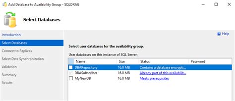 configuring sql server replication for distribution databases in sql