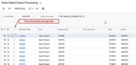 default selected column to true on page load after rows populated