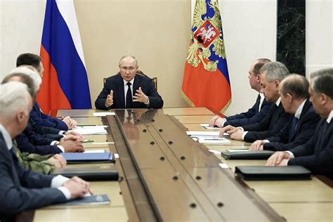 Putin Meets His Inner Circle India News