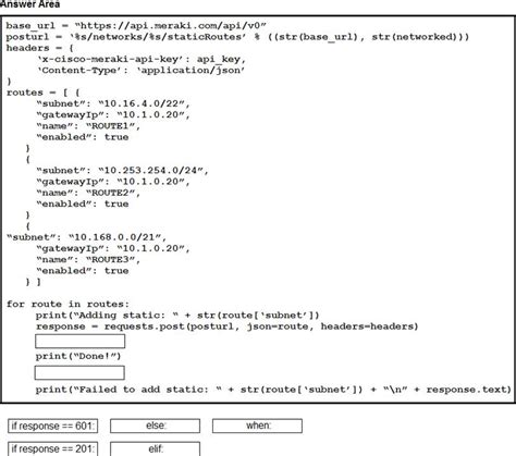 drag and drop the expressions from below onto the code to implement