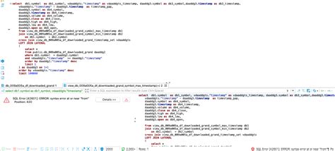 how to let dbeaver to highlight sql error for easier development