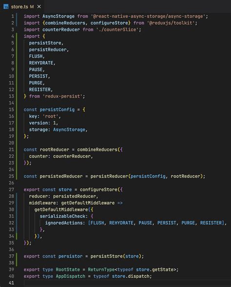 how to setup redux in react native