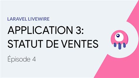 tutoriel laravel livewire 4 monitoring de ventes youtube