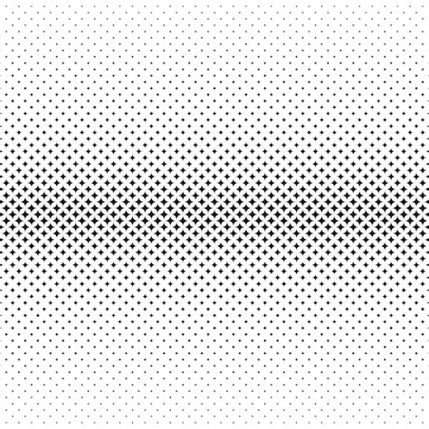 Premium Vector Monochrome Star Pattern Background
