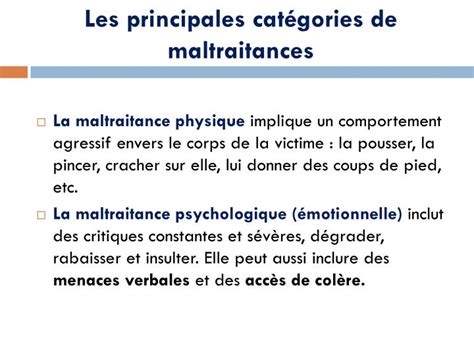 Ppt Que Faire En Cas De Maltraitance Powerpoint Presentation Id
