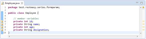 eclipse ide how to generate getters and setters benchresources