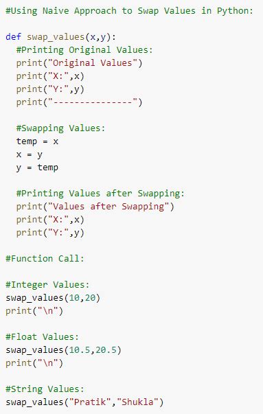 How To Swap Two Numbers In Python Various Examples Python 49 Off