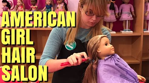 American Girls Go To Ag Hair Salon Youtube