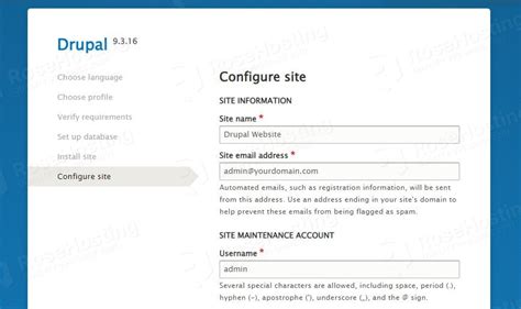 how to install drupal on ubuntu 22 04 rosehosting