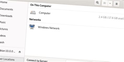 how to install and configure samba on debian 10