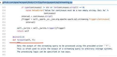 spark 2 3 2 pyspark error attributeerror datastreamwriter object