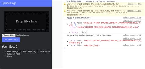 multiple image upload with ionic 6 and formdata techiediaries