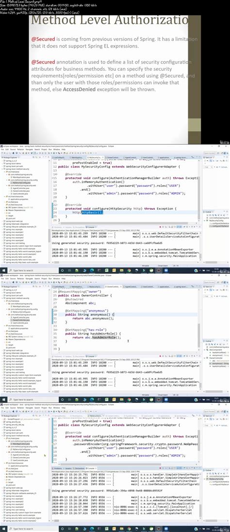 java spring boot security authentication authorization avaxhome