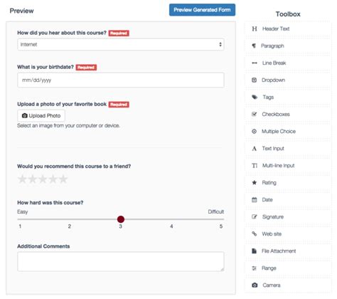 react and react native form builder components reactscript