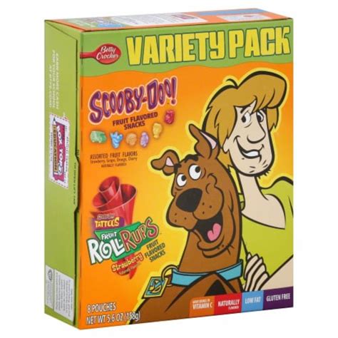 Betty Crocker Scooby Doo Fruit Snacks 5 6 Oz Qfc