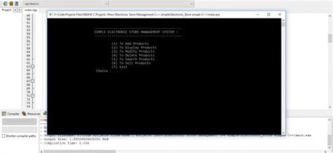 simple electronic store management system in c with source code