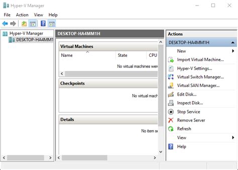 Hyper V Windows 10 Create Virtual Machine Runnerrelop