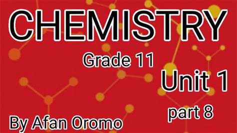 Grade 11 Chemistry Unit 1 Atomic Structure And Periodic Property Of