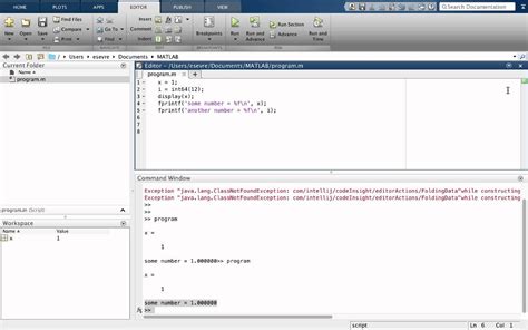 print matlab variable