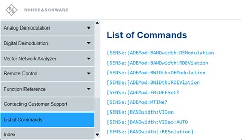 2 introducing scpi commands rohde and schwarz
