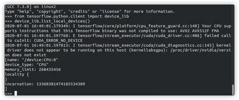 cuda error launch failed error when running tensorflow mnist example