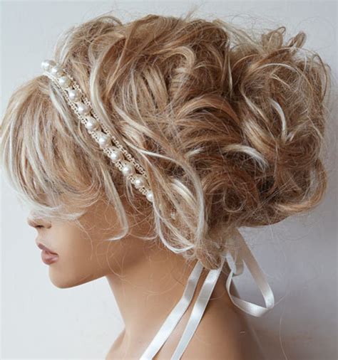 Bridal Pearl Headband Lace İvory Pearl Wedding Head Piece Etsy