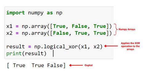 python xor operator user guide