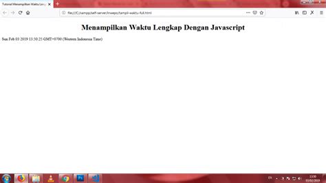 script html menampilkan tanggal hari ini isupercoder