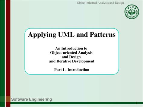 ppt applying uml and patterns an introduction to object oriented
