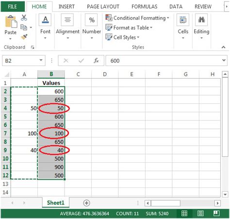 how to skip blanks in microsoft excel excel examples