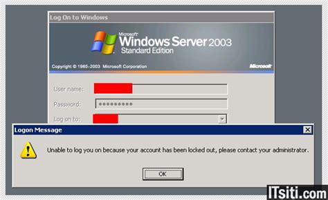 windows account has been locked by administrator