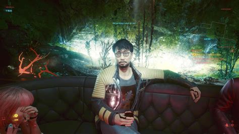 Cyberpunk 2077 Hideo Kojima Cameo And Death Stranding Easter Egg