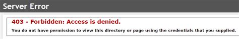 mvc 5 publish mvc solutuion to webbhotel 403 forbidden