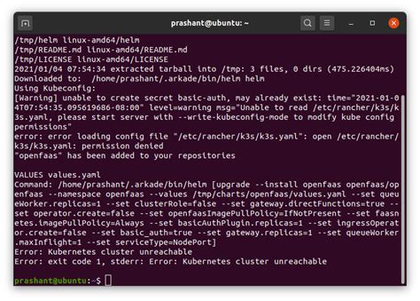 installing openfaas on k3s single node midnight programmer