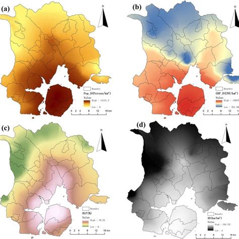 Bivariate Spatial Autocorrelation Analysis For Ugs And Urbanization In