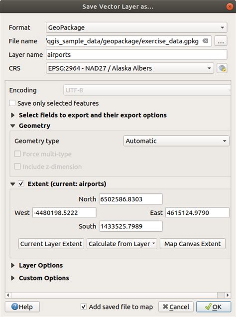 13 2 creating layers — qgis documentation documentation
