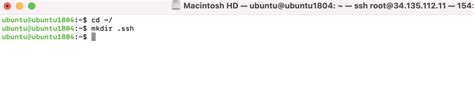 how to set up ssh keys on ubuntu server 18 04