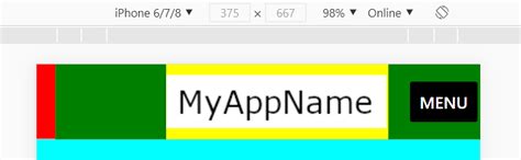 reactjs react navigation bar header has a margin on the