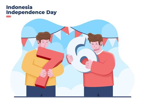Premium Vector Dirgahayu Kemerdekaan Republik Indonesia Means Happy