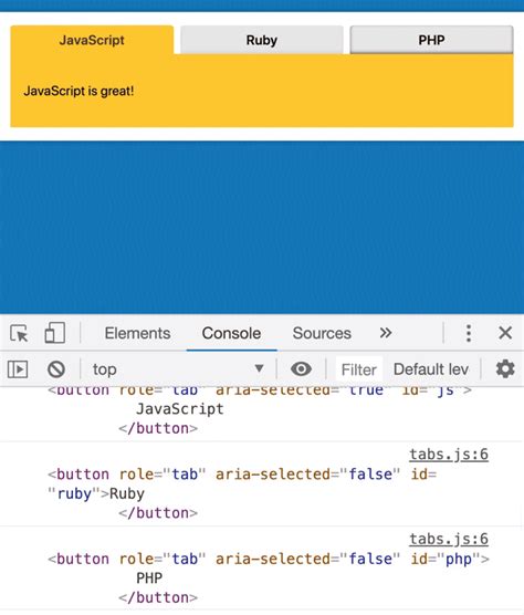 tabs beginner javascript wes bos