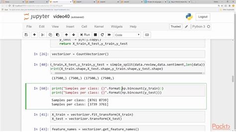 hands on scikit learn for machine learning bag of words