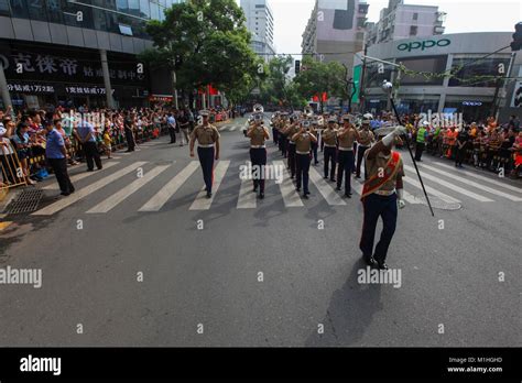 The U S Marine Corps Forces Pacific Band Performs During The Opening